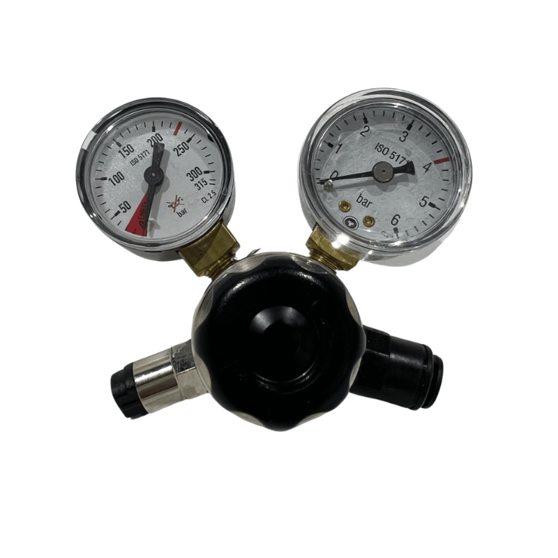 CO₂ Regulator for 2.2L Cylinder | M10 Thread Fitting – EcoVenza